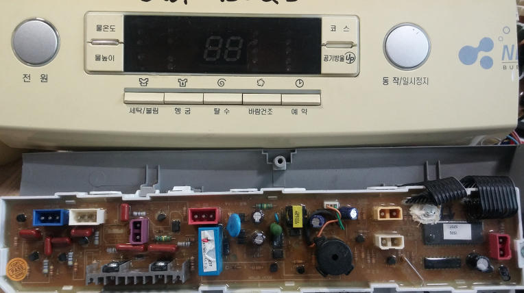 DWF-150N----DWF-150QS--M,PCB,동작실험시,전원CN구형으로,, - 우리들의 이야기 - 중고가전나라