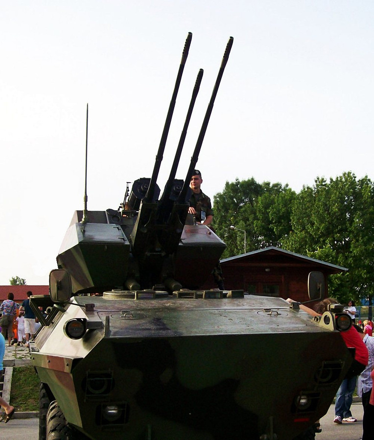 대공미사일을 장착한 세르비아 BOV-3 HS M09 복합식 자주 대공포 시스템 - ………지상 무기/장비 - Daum 밀리터리 매니아