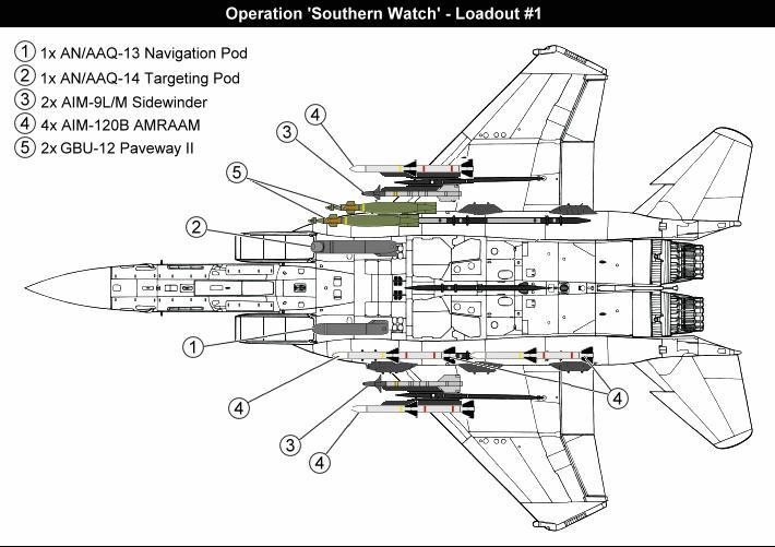미공군의 종심타격기 F-15E STRIKE EAGLE 설정자료 - Ⅱ 정보 & 자료실 - 미라지의 콤프방