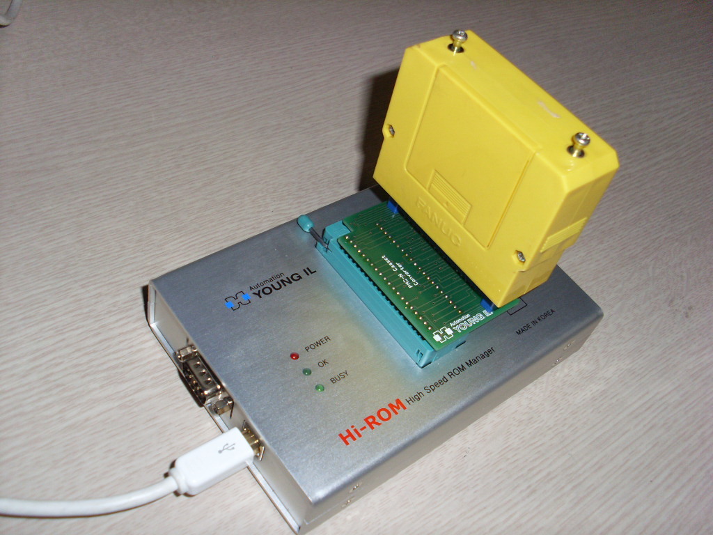 FANUC PMC ROM Programmer - Hi-ROM - 영일제어기술