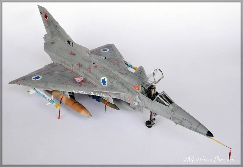 Israeli Air Force Kfir C2/C7 #48046 [1/48th KINETIC MADE IN CHINA] PT4 ...