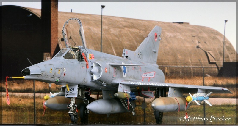 Israeli Air Force Kfir C2/C7 #48046 [1/48th KINETIC MADE IN CHINA] PT4 ...