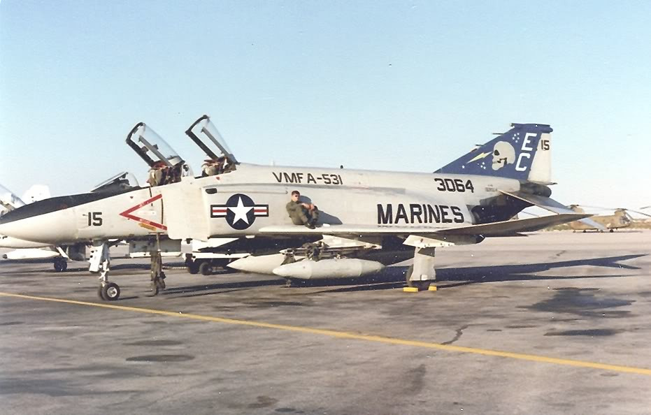 USMC F-4B/N VMFA-531 "Gray Ghosts " 한정판 #12315 [1/48 th ACADEMY MADE IN ...