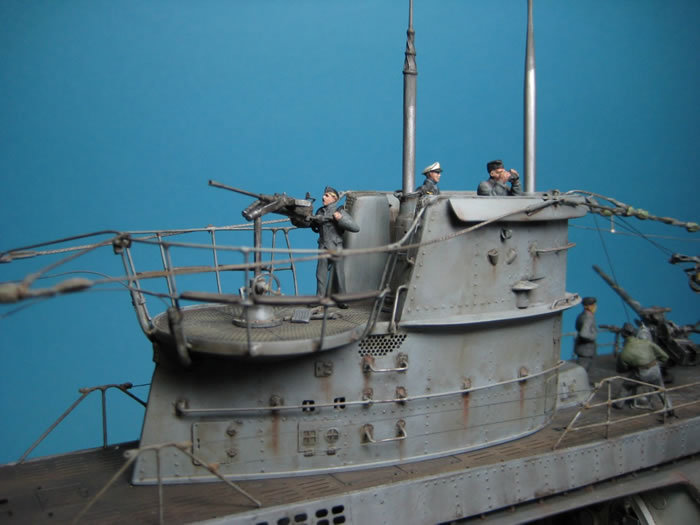 German U-Boat Type VIIC (U552) Wolf Pack Submarine #05015 [1/72 Revell ...