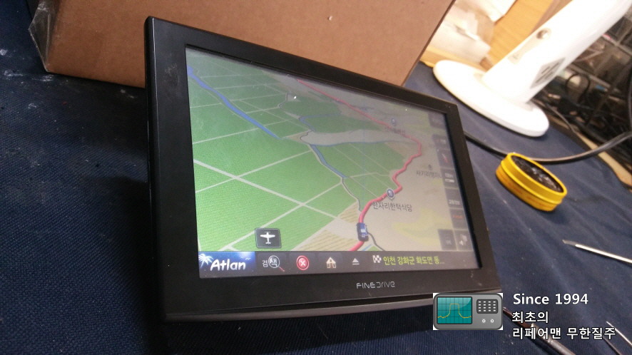 파인드라이브 IQ 3D 5000 BLACK 내비게이션 고장 일반형 내비 보드 고장 - ☆―……네비게이션 - 노트북수리 LCD수리 메인보드수리 산업용컴퓨터수리센터