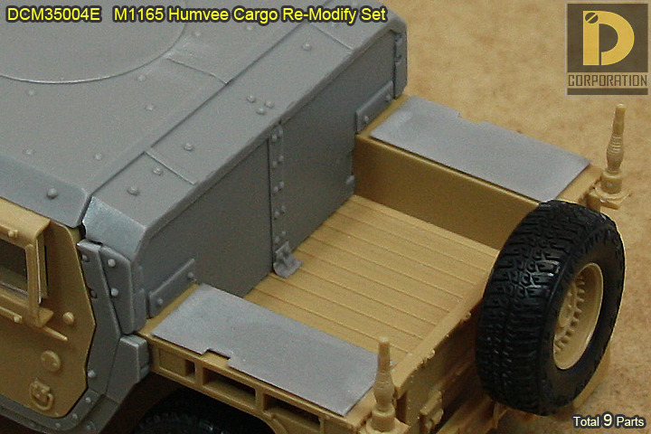 M1165 Humvee Cargo Re-Modify Set. / M1165 험비 카고형 업데이트 세트 #DCM35004E [1/ ...