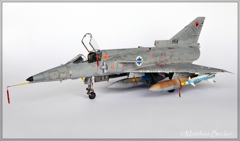 Israeli Air Force Kfir C2/C7 #48046 [1/48th KINETIC MADE IN CHINA] PT4 ...