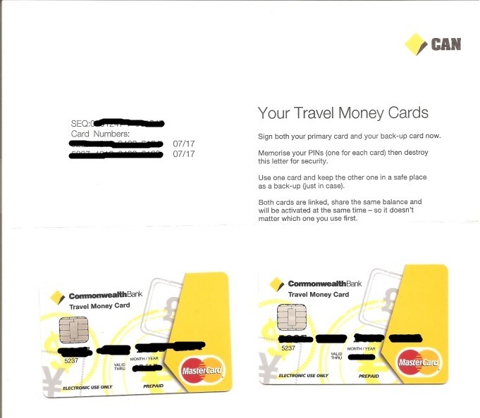 해외여행시 유용한 Commonwealth Bank Travel money card 들어보셨나요?^^ - 알짜배기 현지 생활정보 ...