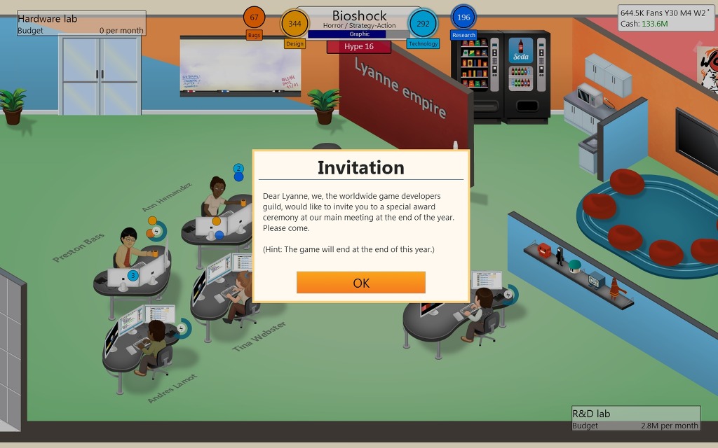 결국 엔딩봄 - game dev tycoon 2013 - 기타 게임 - Europa Universalis