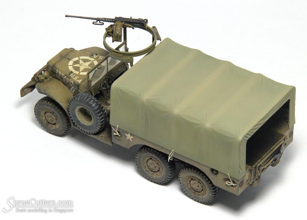 U.S ARMY 1-1/2 TON 6X6 PERSONELL CARRIER WC63 BIG SHOT #AF35S18 [1/35th ...