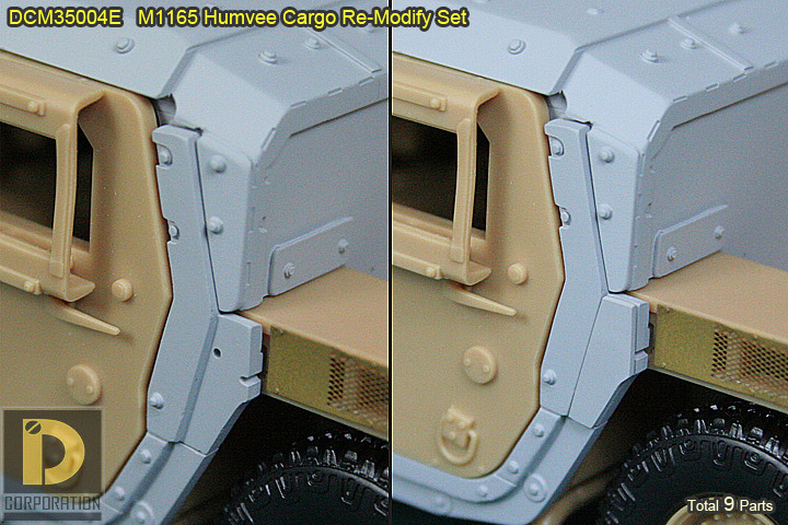 M1165 Humvee Cargo Re-Modify Set. / M1165 험비 카고형 업데이트 세트 #DCM35004E [1/ ...