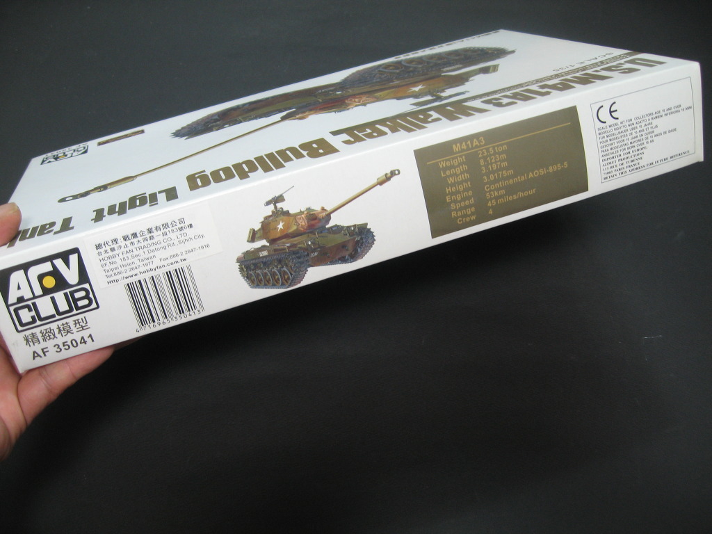 [AFV CLUB] 1/35 M41A3 Walker bulldog - (1) - Ⅱ AFV & 밀리터리 류 - 미라지의 콤프방