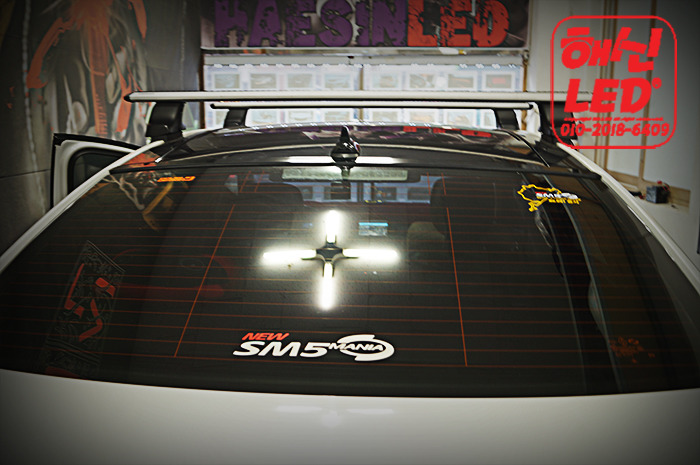 뉴SM5 스카이라인 LED보조제동등,A7스타일 보조제동등(해신LED,뉴SM5 제동등,뉴SM5 LED,뉴SM5 테일램프,뉴SM5 LED튜닝,뉴SM5 HID,뉴SM5 글라스윙 ...