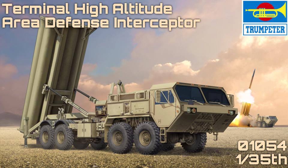 Terminal High Altitude Area Defence (THAAD) # 01024 [1/35th Trumpeter ...