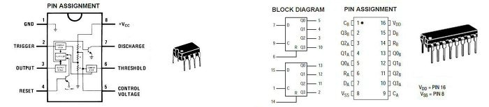시프트레지스터 IC CD4015/MC14015를 사용한 순차 LED 점멸기를 만들어 봅시다. - 공작실 - 재미있는 전자공작소