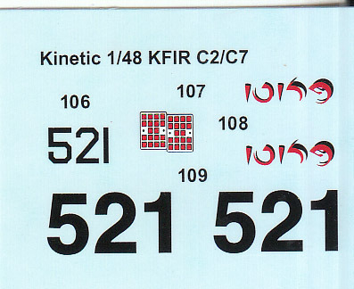 Israeli Air Force Kfir C2/C7 #48046 [1/48th KINETIC MADE IN CHINA] PT4 ...