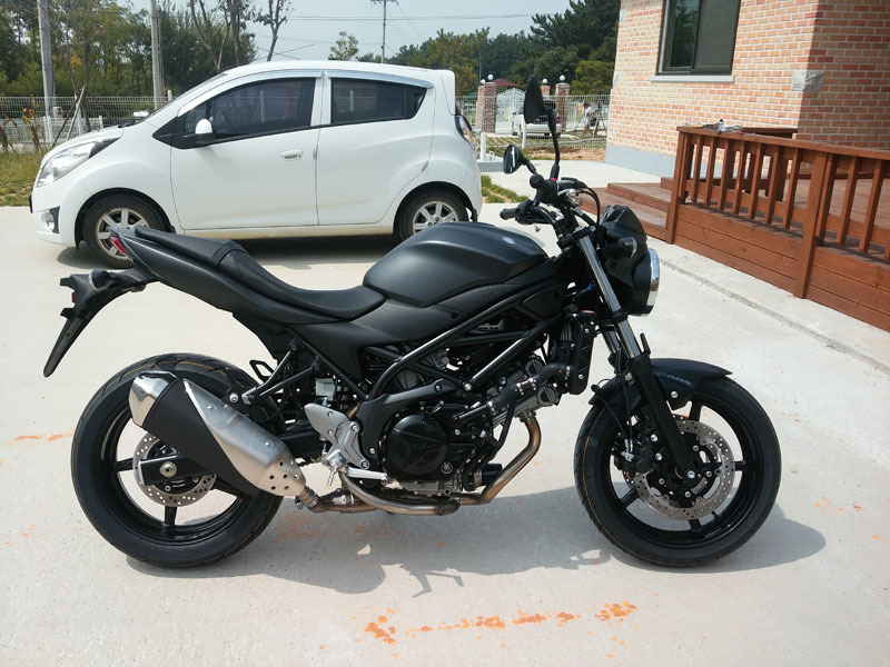 스즈키 SV650A 살펴보기... - 회원―리뷰/시승기 - 바이크메니아