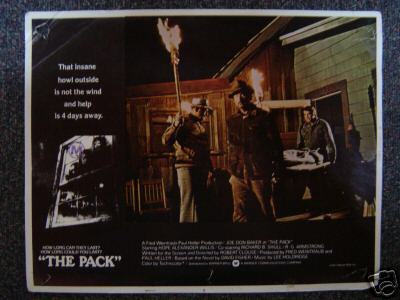 The Pack 더 팩(1977). 쿠조와 더 브리드의 형뻘 영화. 개들의 습격. 조 돈 베이커 주연. - 니벨륭겐의 영화소개 ...