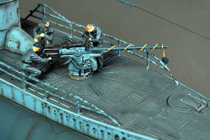 German U-Boat Type VIIC (U552) Wolf Pack Submarine #05015 [1/72 Revell ...
