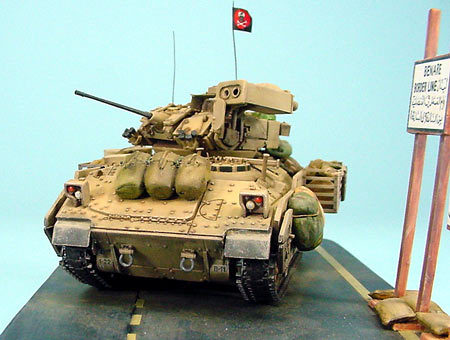 M2A2 ODS Bradley, OIF II, Iraq 2004 #7247 [1/72 DML MADE IN CHINA] PT2 ...