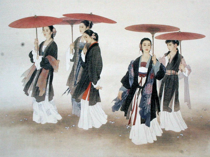[부부화가]Zhao Guojing & Wang Meifang - 그림과 음악과 영상방 - 미리내마을 시동인