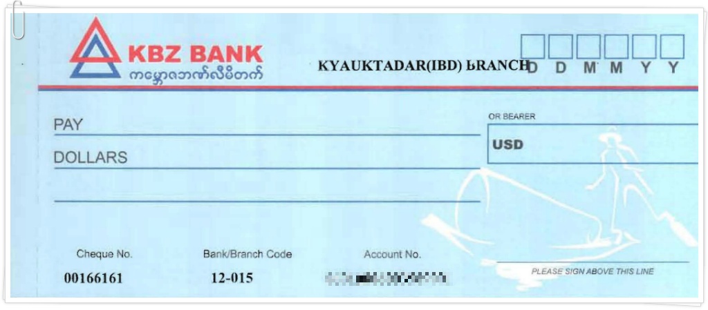 KBZ Bank에서 통장을 개설했어요 [외국인을 위한 미얀마 은행계좌개설] - 비지니스정보 - 미얀마 부동산 수퍼원