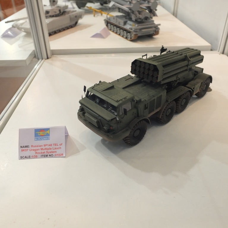 Russian 9P140 TEL of 9K57 Uragan Multiple Launch Rocket System # 01026 ...