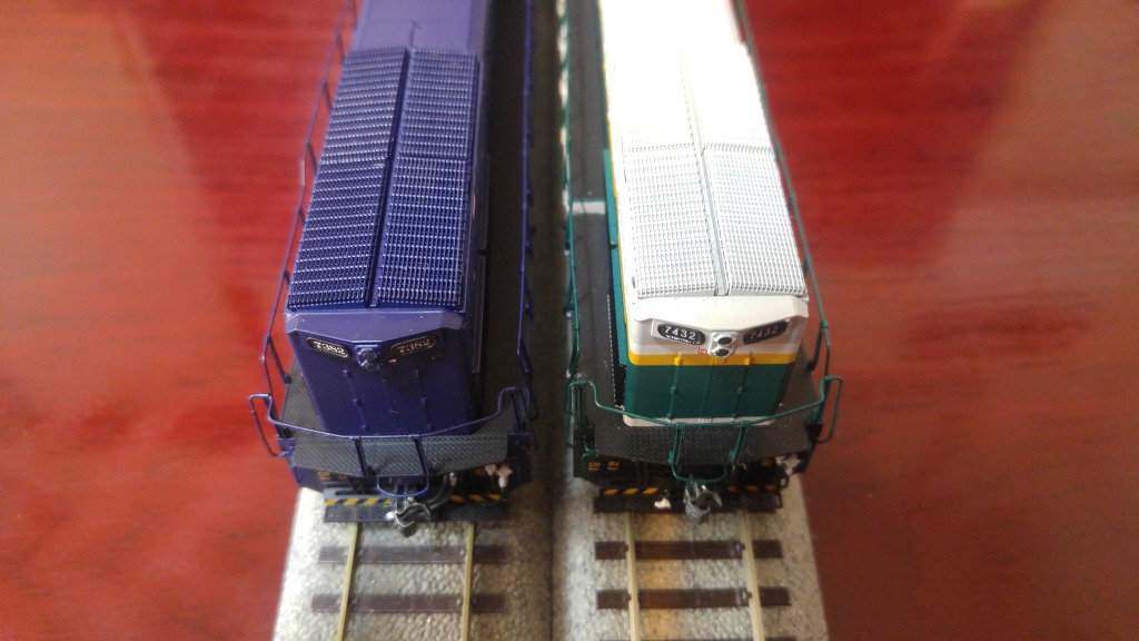 EMD GT26CW-2 #7432 + #7382 디젤전기기관차 - ⓒ 철도수집 - Rail+ 철도동호회
