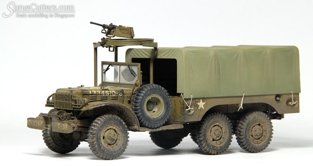 U.S ARMY 1-1/2 TON 6X6 PERSONELL CARRIER WC63 BIG SHOT #AF35S18 [1/35th ...