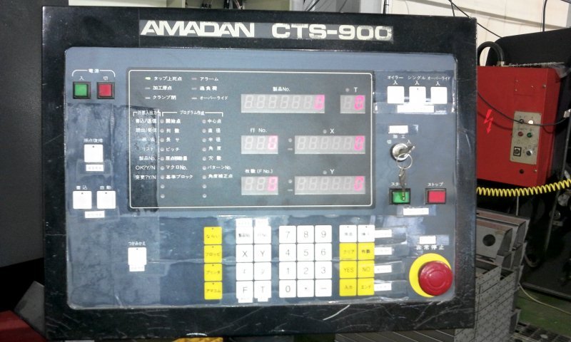 NC TAPPING MACHINE AMADAN CTS-900 / act/cut System 적용 / 전용 DNC 개발 - 기본 ...