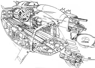 지온군의 경순양함 무사이급 (Principality of Zeon space force's light cruiser Musai ...