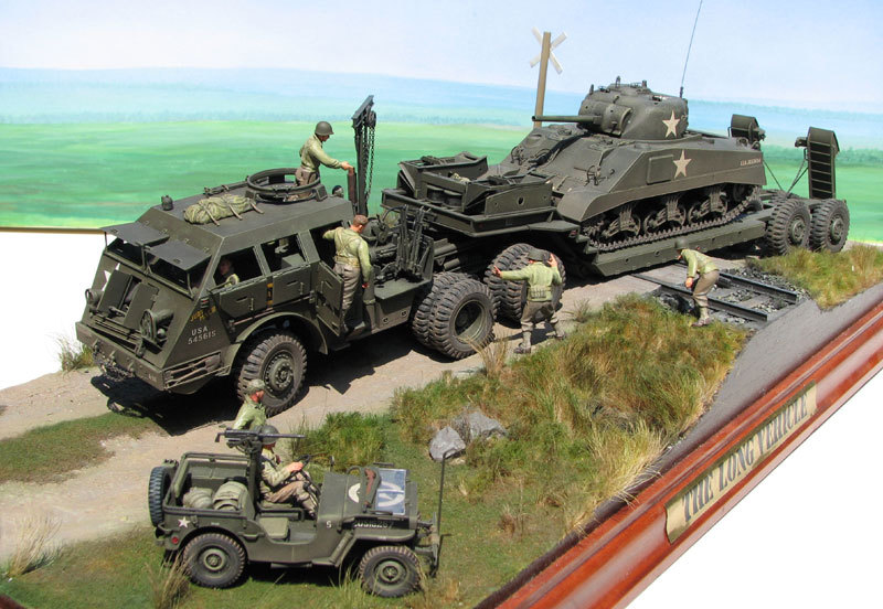 U.S. 40 Ton Tank Transporter "Dragon Wagon" # 35230 [1/35 TAMIYA MADE ...