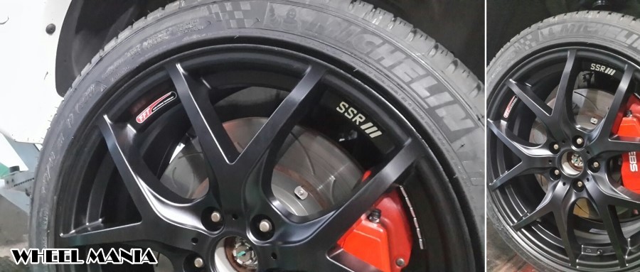 [ WHEEL MANIA ] 스포티지 R SSR GTV-03 19인치 미쉐린타이어교체 RDD 리어 2P 350mm - ┗장착 ...