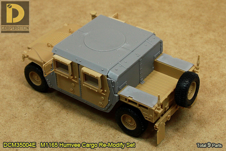 M1165 Humvee Cargo Re-Modify Set. / M1165 험비 카고형 업데이트 세트 #DCM35004E [1/ ...