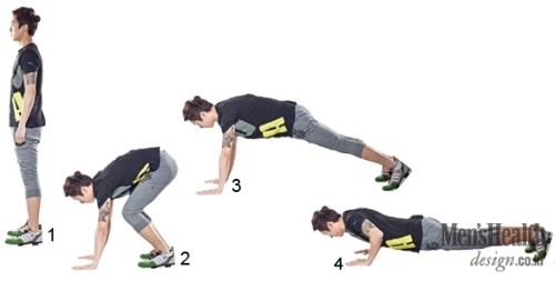 Burpee Test (버피테스트) 운동방법!!! - 운동방법 - Senior Personal Trainer L