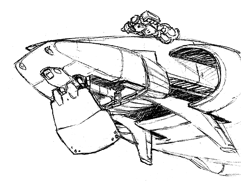 지온군의 경순양함 무사이급 (Principality of Zeon space force's light cruiser Musai ...