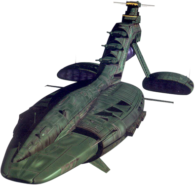 지온군의 경순양함 무사이급 (Principality of Zeon space force's light cruiser Musai ...