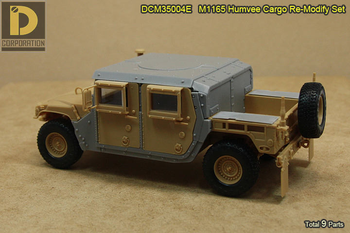 M1165 Humvee Cargo Re-Modify Set. / M1165 험비 카고형 업데이트 세트 #DCM35004E [1/ ...