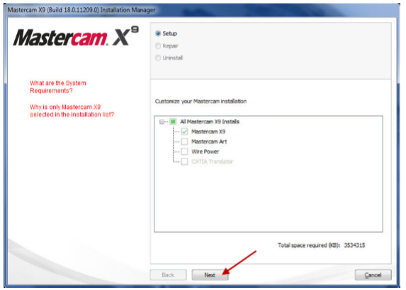 마스터캠 X9 , mastercam x9 설치 방법 동영상 추가 ( windows 7 , windows 8 , windows ...