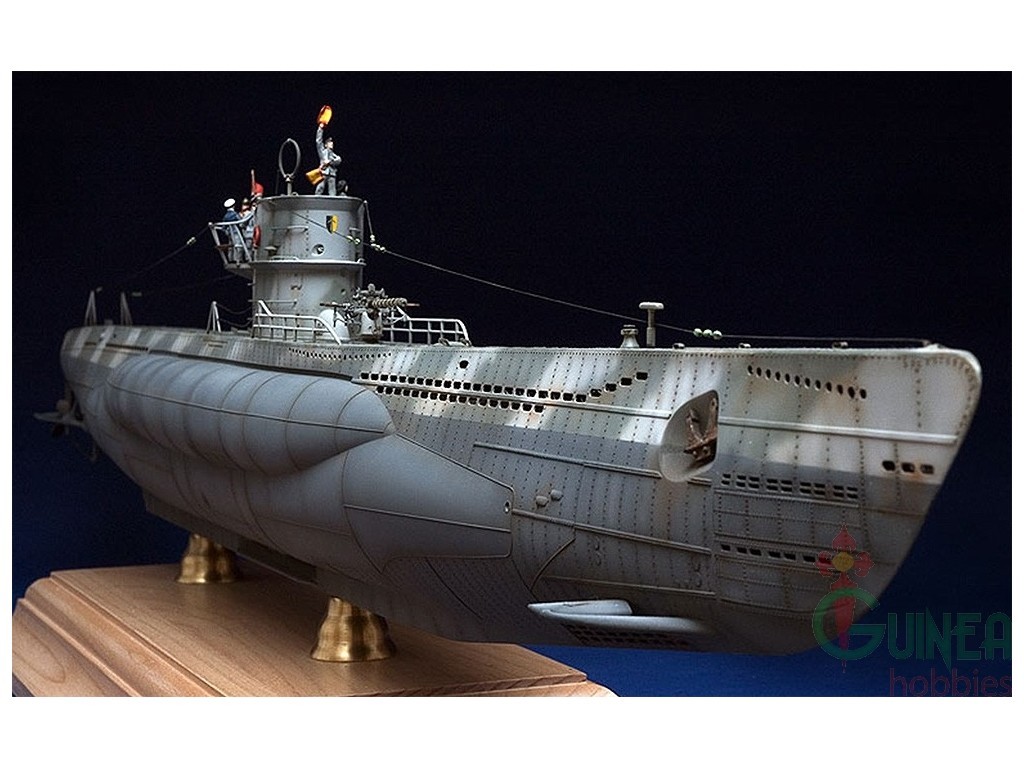 German U-Boat Type VIIC (U552) Wolf Pack Submarine #05015 [1/72 Revell ...