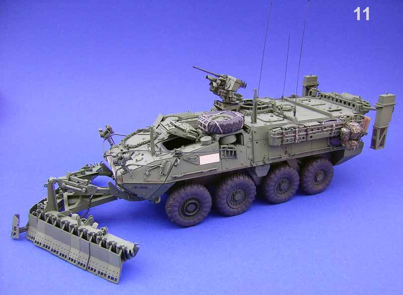 M1132 Stryker Engineer Squad Vehicle w/LWMR-Mine Roller/SOB #01574 [1/ ...