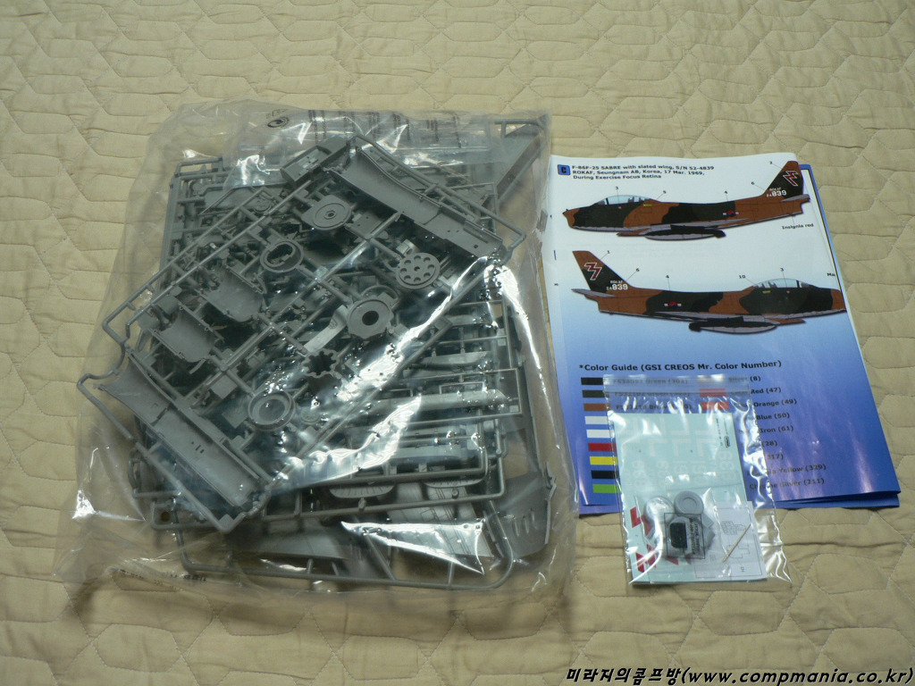 F-86F-40 SABRE `ROKAF` #K3201 [1/32 KINETIC MADE IN CHINA] PT1 - Ⅱ ...