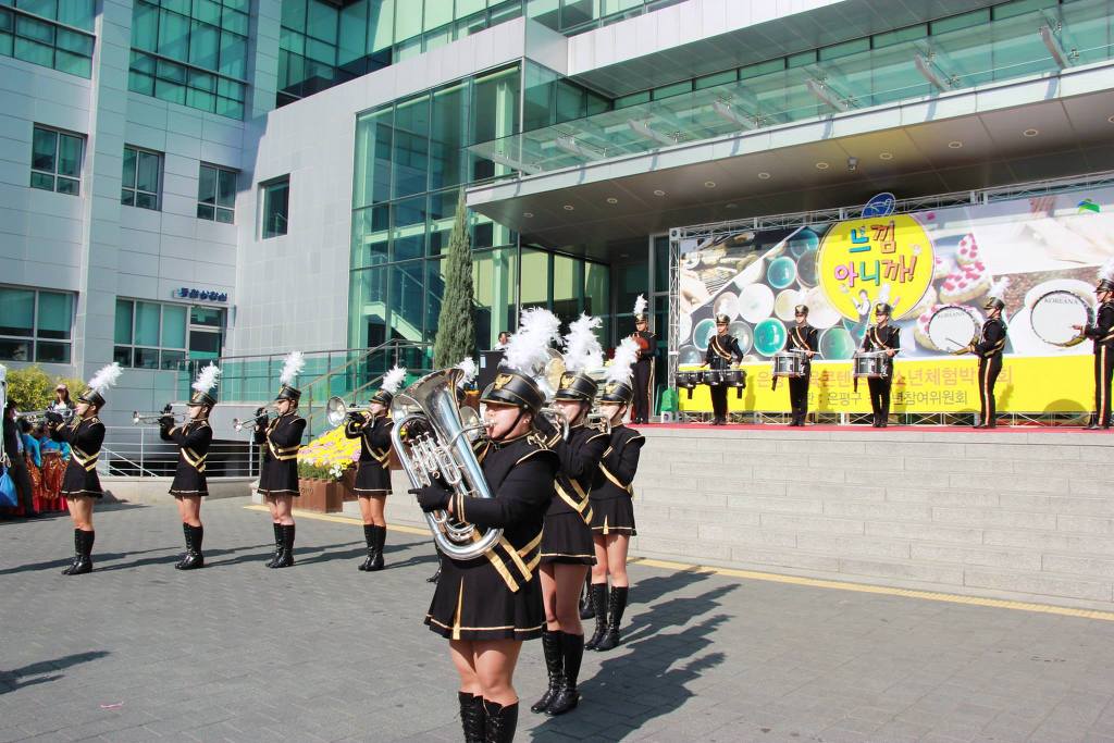 은평구청 청소년체험박람회 - TKMB 사진 - 팀 코리아나마칭밴드