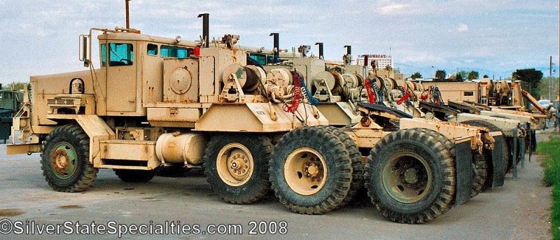 M911 C-HET w/m747 Heavy Equipment Semi-Trailer #85519 [1/35th Hobbyboss ...