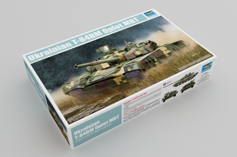 Ukrainian T-84BM Oplot MBT # 09512 [1/35th Trumpeter Made in China] PT3 ...