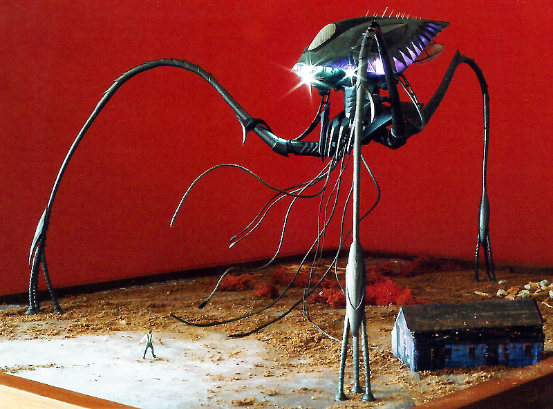 Pegasus 페가수스 1/144 War of the Worlds Alien Tripod 우주전쟁 트라이포드 - Mike ...