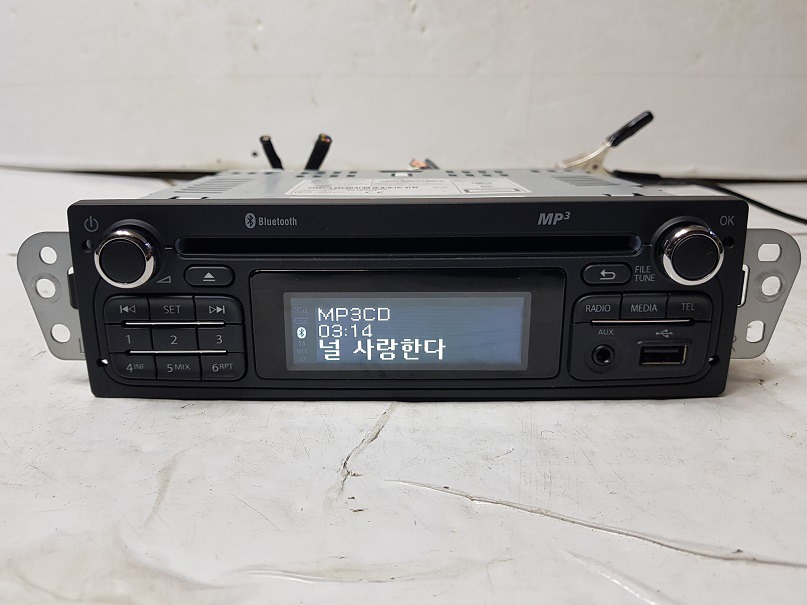 뉴SM5 L43 라구나 뉴SM3 L38 블루투스 MP3 USB AUX 오디오 / 2811 50773R - 카오디오 앰프 AV 네비 - 자동차 중고부품 SM모터스