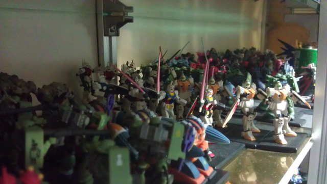 건콜이라 쓰구 떼샷이라 읽습니다.(부제 : EFSF vs ZEION) - [-- Kit 리뷰 & 장식장 --] - 건플라 ...