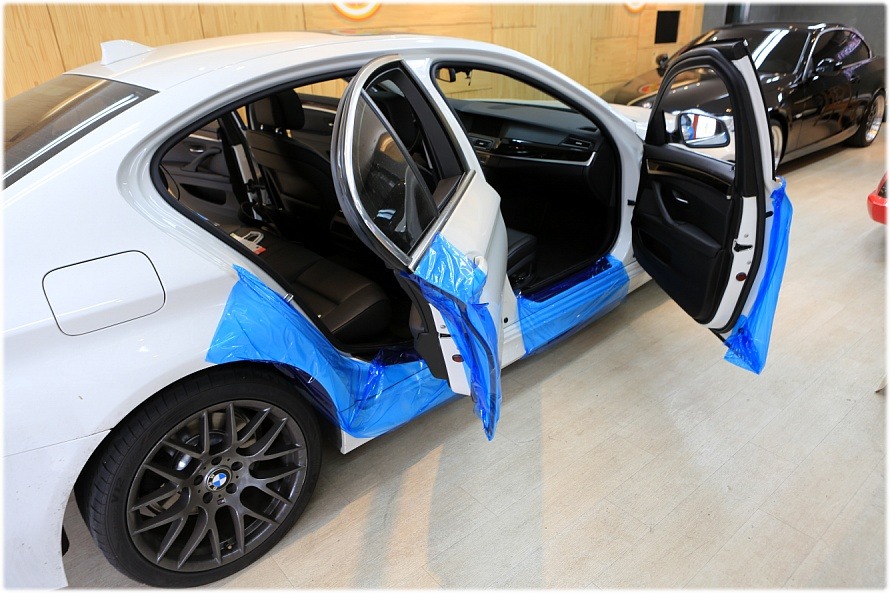 BMW F10 528i 앞뒤 스피커 교체 - 레인보우스피커 + 이미지다이나믹스 ctx4 - 수입차 오디오 오렌지커스텀 토돌이 ...