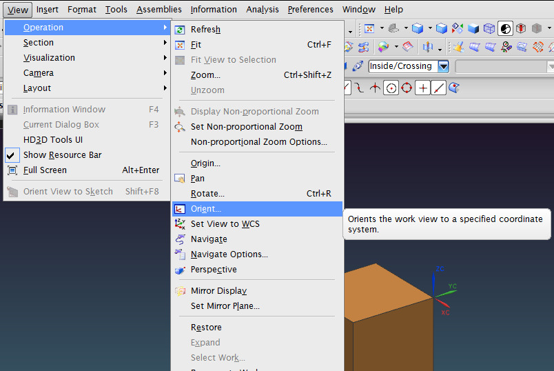 3차원(3D) 좌표계(Coordinate Systems)의 개념 - UG NX 관련 - 오새요(오늘 새롭게 배운것 요점정리)